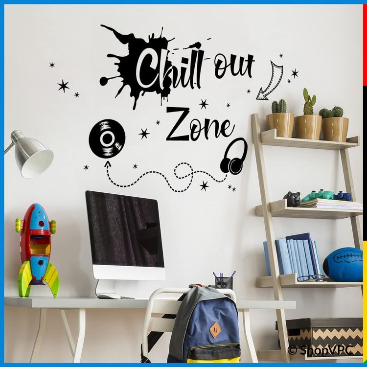 XXL Wandtattoo Chill Out Zone Jugendzimmer - Wandsticker | Kaufen auf ...