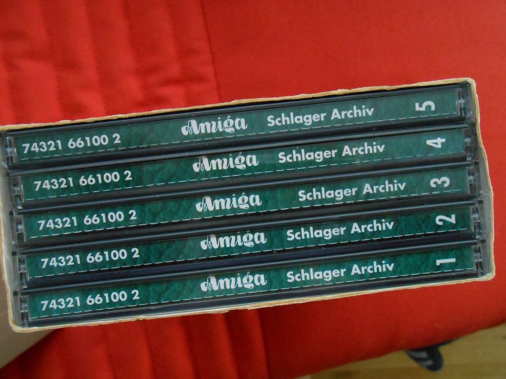 AMIGA ( DDR ) Schlager Archiv 5 CD`s jeweils mit Booklet | Kaufen auf ...