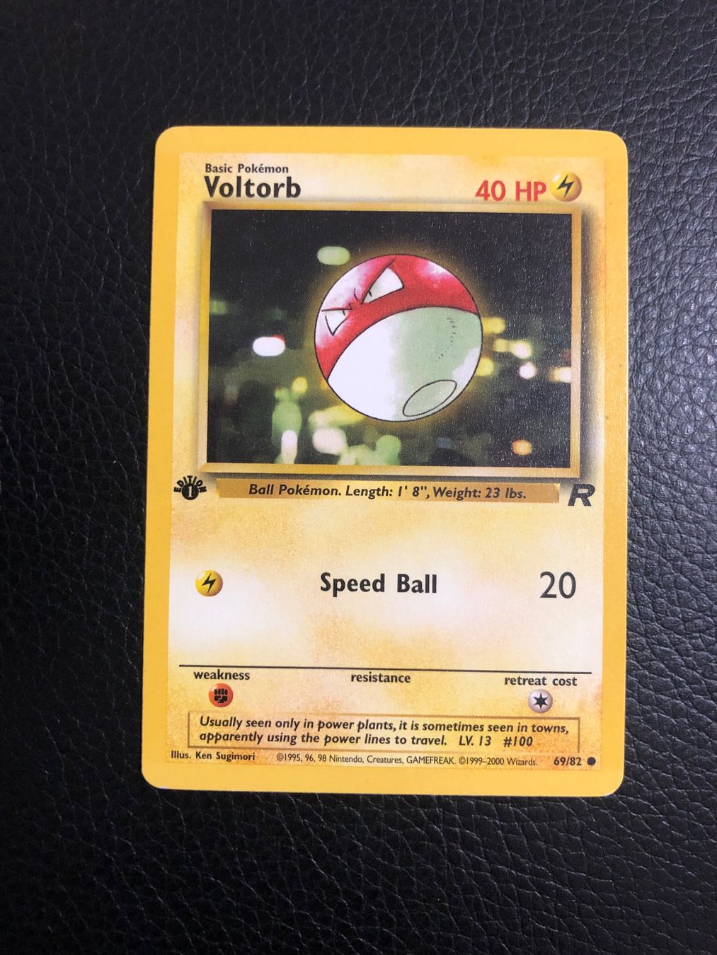 Team Rocket Voltorb 1st edition 69/82 Ab 1 (Gebraucht) in Paradiso für ...