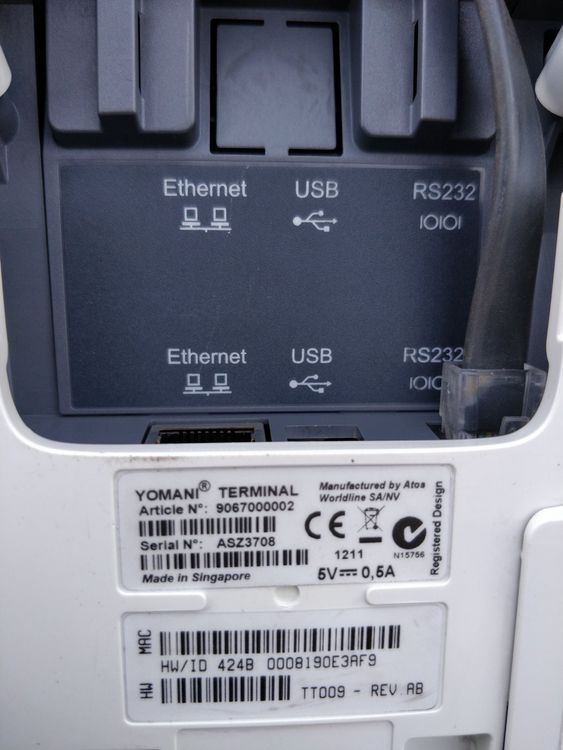 Yomani Terminal | SIX EC-Gerät Zahlterminal (Gebraucht) in für CHF 280 ...