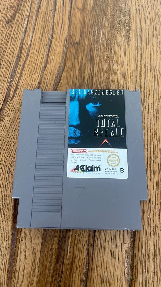 Total Recall - Nintendo NES Spiel - Schwarzenegger Kult! (Gebraucht) in ...