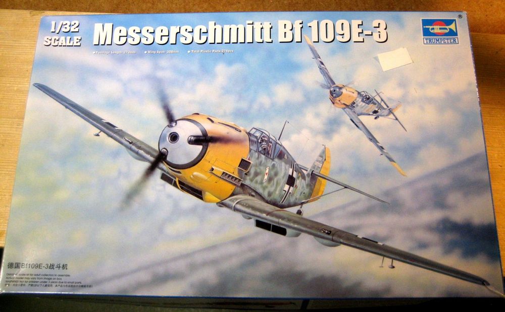 Trumpeter #02288 1/32 kit Messerschmitt Bf-109E-3 Swiss AF | Kaufen auf Ricardo
