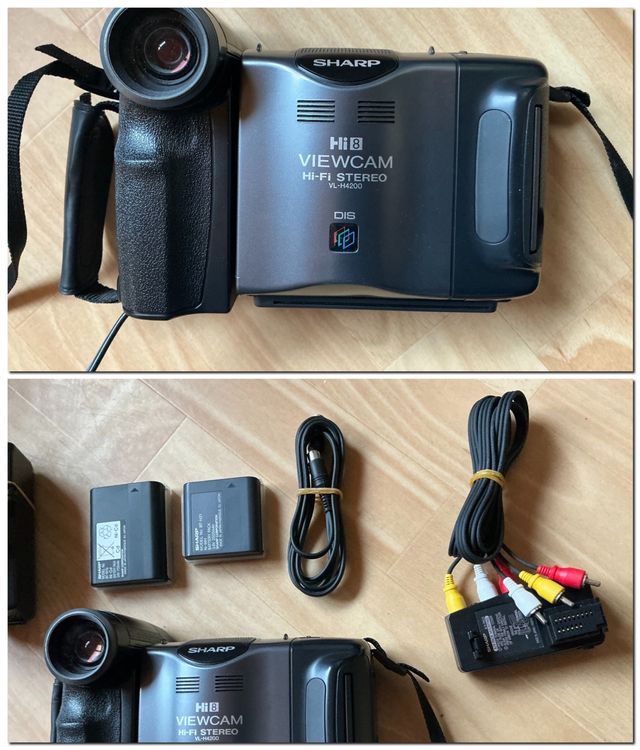 Sharp ViewCam Hi8 Stereo VL-H4200 Camcorder / caméscope (Gebraucht) in ...