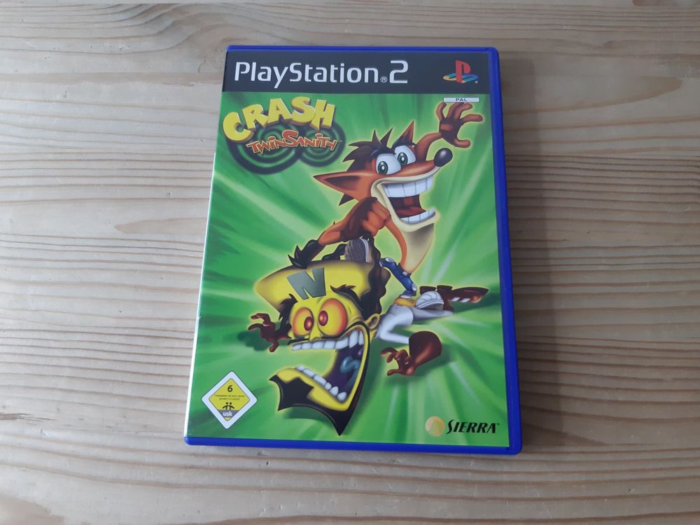 Crash Twinsanity - Crash Bandicoot - PS2 (Gebraucht) in Welschenrohr ...