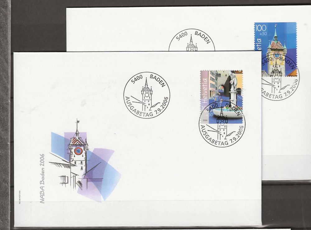 FW094 - 2 FDC NABA 2006/II timbres isolés (Neu und originalverpackt) in ...