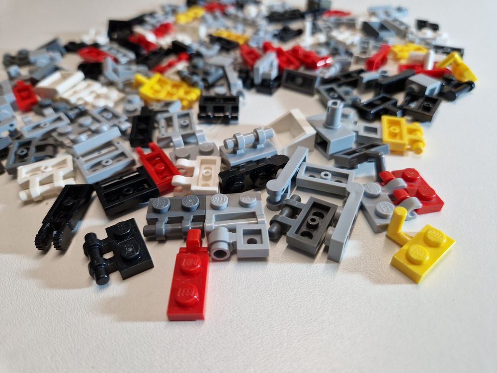 LEGO 158 Stk. Kleinteile Scharniere Laschen Verbinder Steine | Kaufen ...