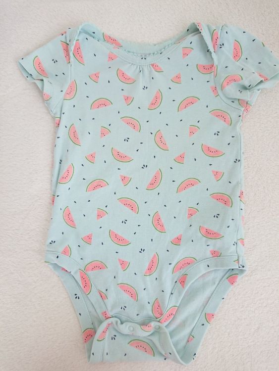 Baby Girl Body Gr. 80/86 100% Baumwolle Melonen (Gebraucht) in Hallau ...