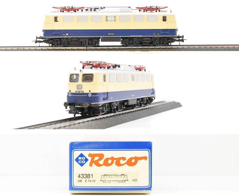 Roco 43381 E-Lok E 10.12 DB H0 GS Analog mit OVP (Gebraucht) in St ...