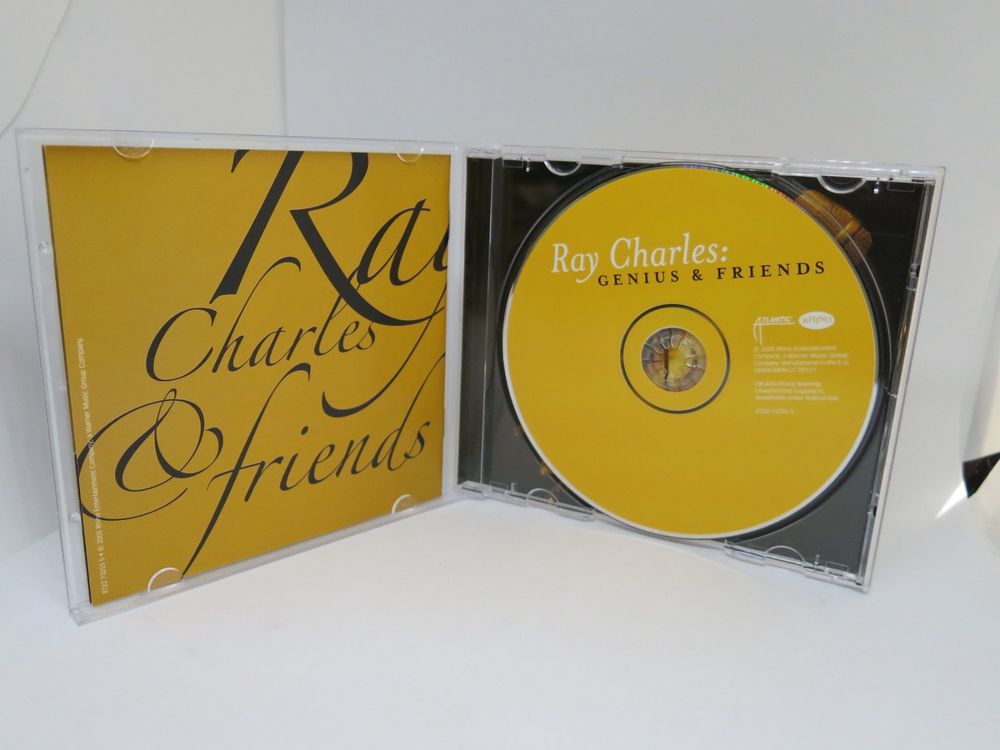 CD: Ray Charles – Genius & Friends Willie Nelson Alicia Keys (D ...