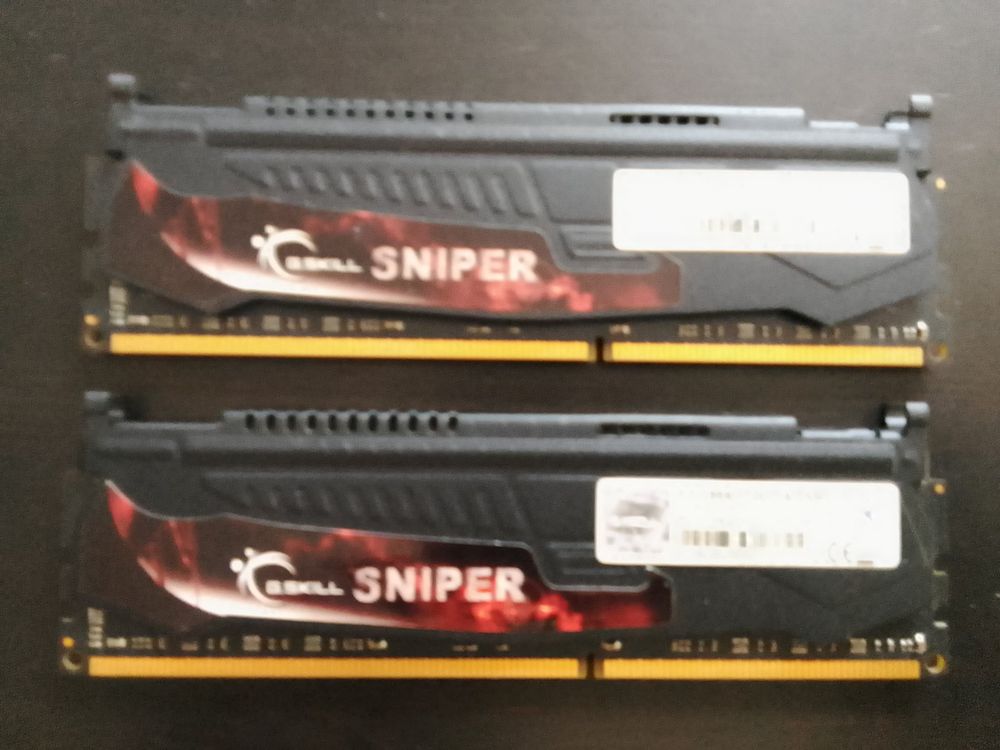 2x8Go RAM G.Skill Sniper DDR3 1866MHz PC3-14900 (Gebraucht) in Vésenaz ...