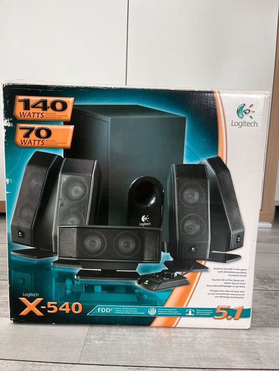 Logitech X-540 5.1 Surround Anlage (Gebraucht) in Neuhausen für CHF 25 ...