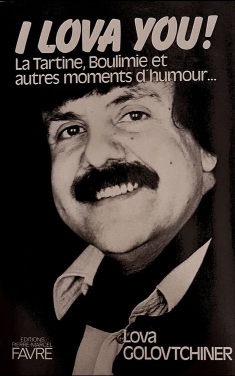 🇨🇭 I Lova You ! Lova Golovtchiner Tartine Boulimie Humour (Neuf avec ...