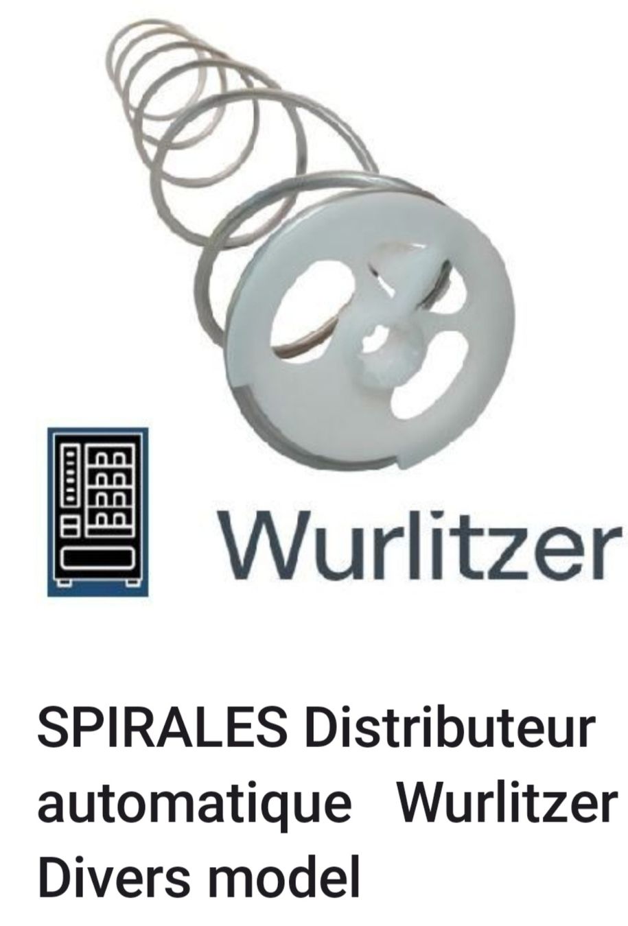 Spirale pour Distributeur automatique Wurlitzer (Neu und ...