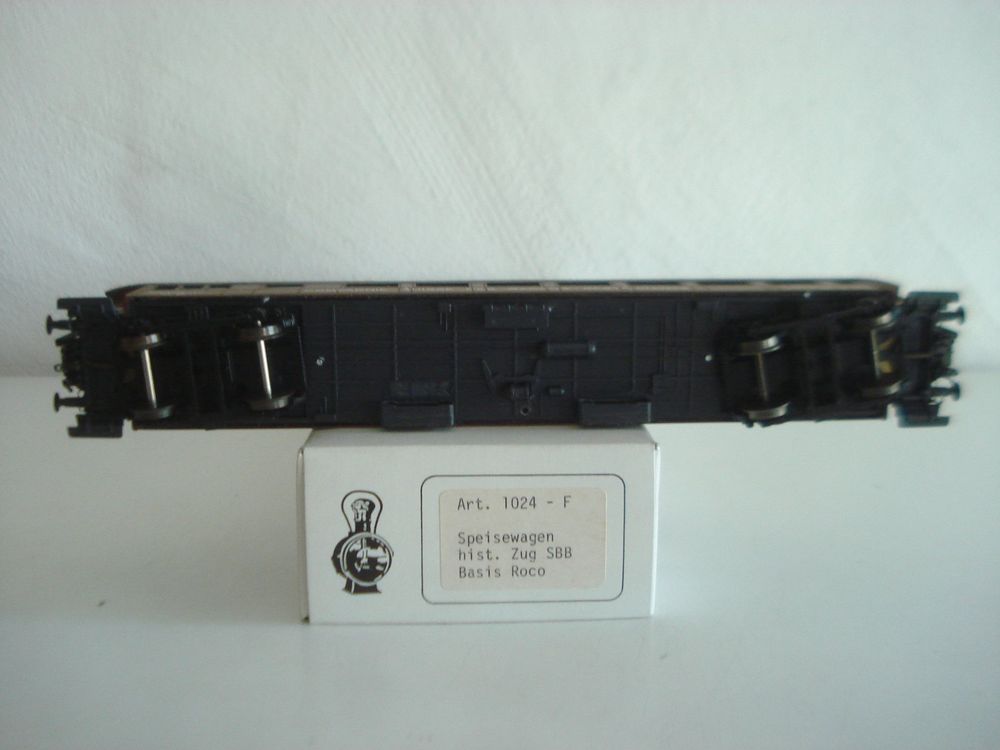 Born H0: Speisewagen 26 SSG historischer Zug, 1024-F, m. OVP (Gebraucht) in St.Gallen für CHF ...