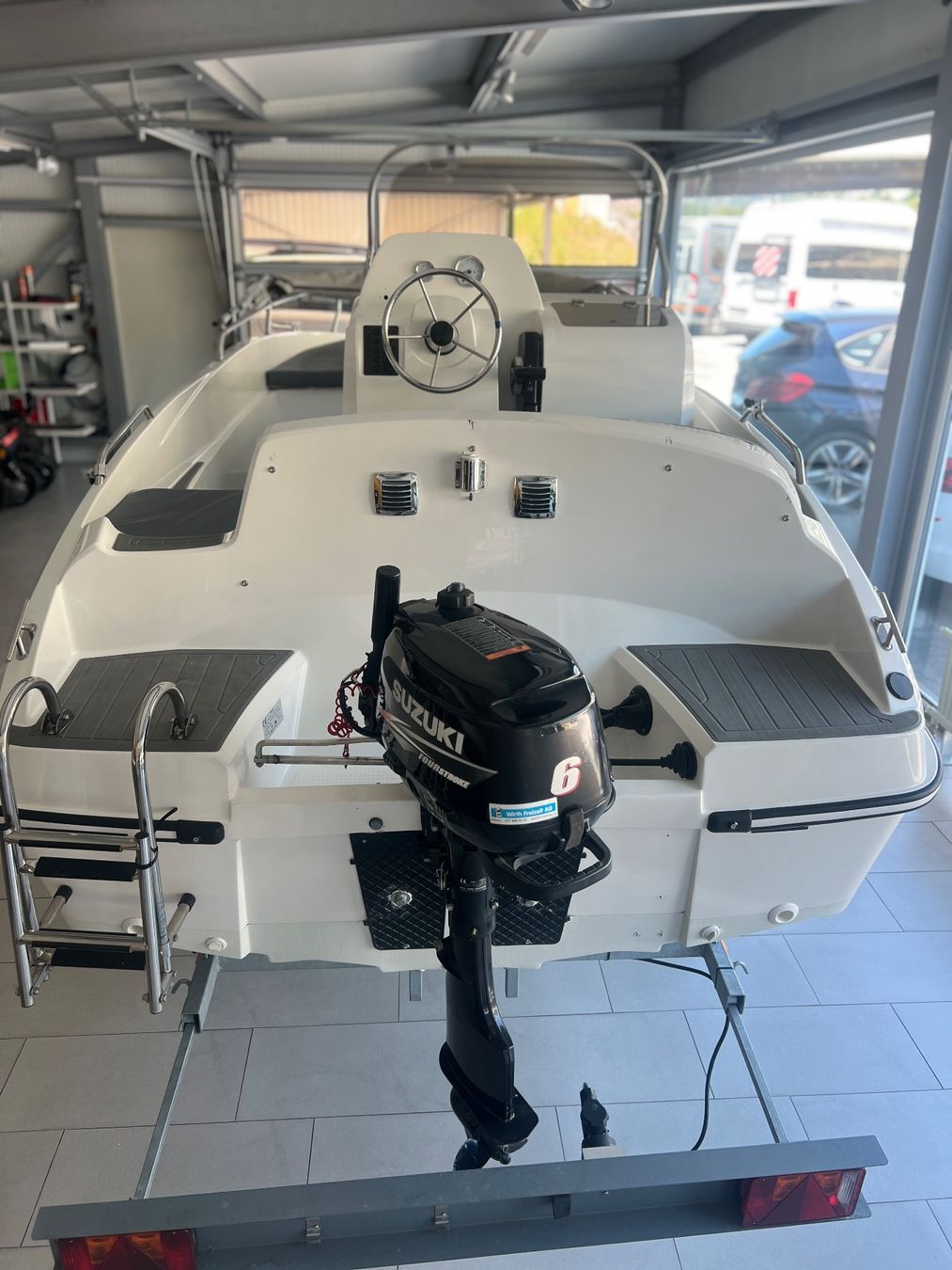 Motorboot * Remus 450 SC *2024* Nur 5 Betriebsst.*Inkl.AHK (Gebraucht ...