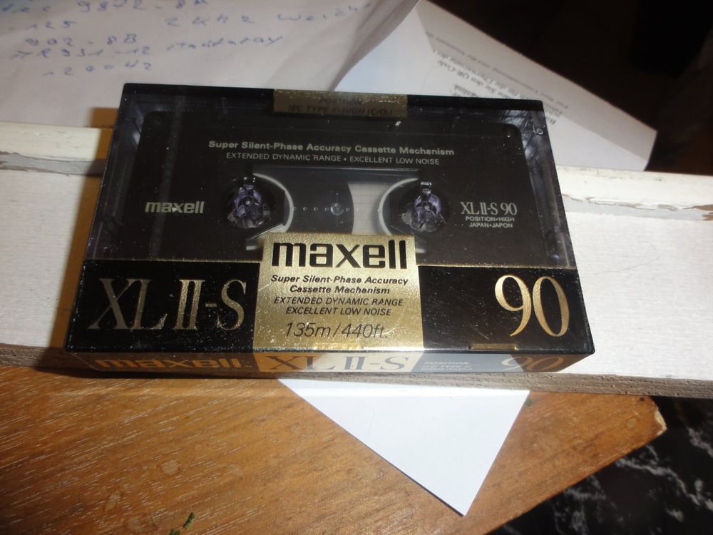 maxell XLII-S Type 2 HIGH Cr02 90 Minuten neu in Verpackung (Neu und originalverpackt) in Walde ...