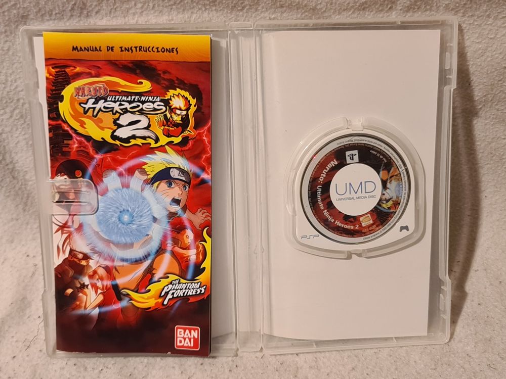 Naruto, PsP Game, ultimate ninja heroes 2, Sony Playstation (Gebraucht ...