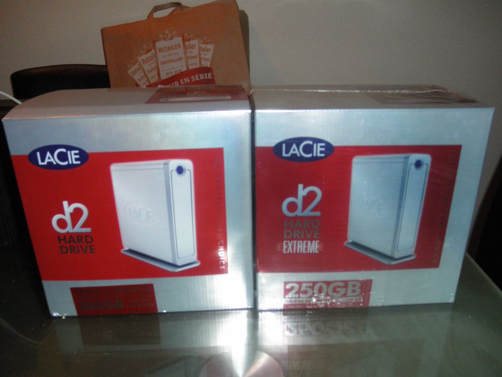 lacie d2 hard drive zwei stück neu (Neu und originalverpackt) in für ...