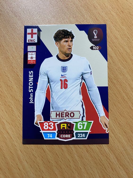 FIFA World Cup Qatar 2022 John Stones | Kaufen auf Ricardo