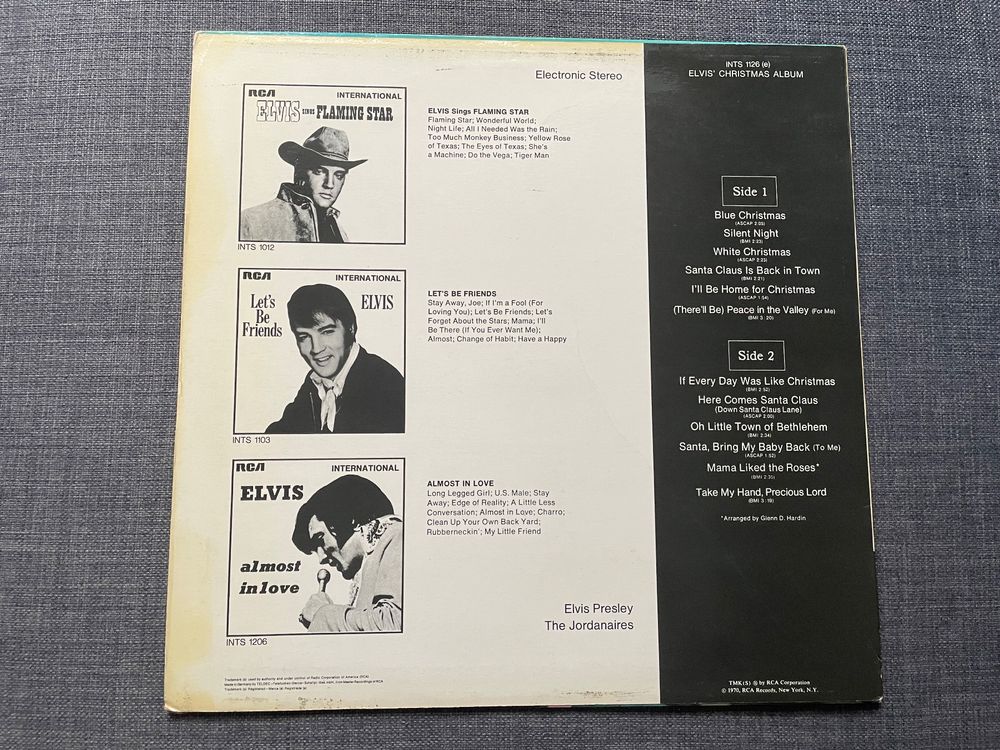 ELVIS PRESLEY: ELVIS' CHRISTMAS ALBUM (LP) *KULT VINYL* (Gebraucht) in ...