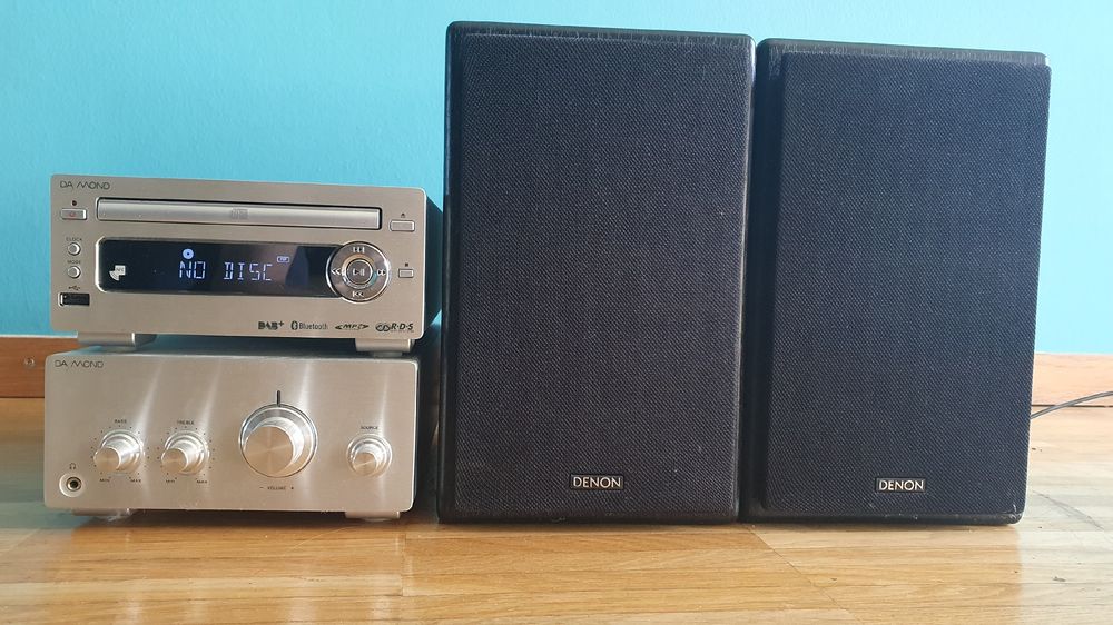 Micro Hifi System mit Denon Speakern | Kaufen auf Ricardo
