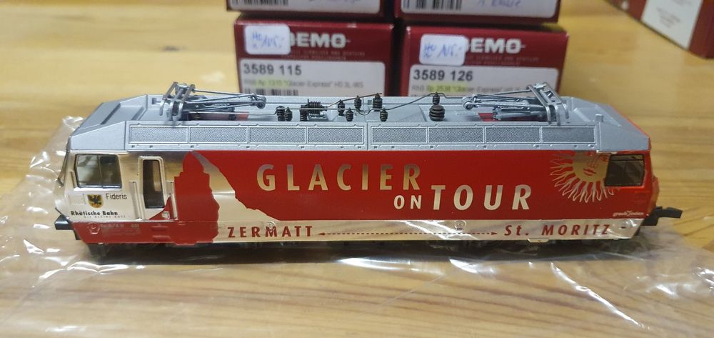 BEMO:HO.AC:RHB GLACIER EXPRESS 6TEILIG DIG. NEUWERTIG/OVP | Kaufen auf Ricardo