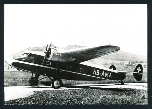 ALPAR / FLUGHAFEN BERN-BELP: FOKKER HB-AMA | Kaufen auf Ricardo