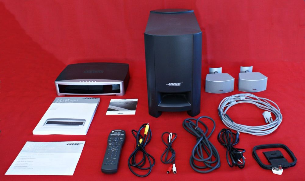 Bose 3 2 1 GS Serie II DVD Home Entertainment Systems | Kaufen auf Ricardo