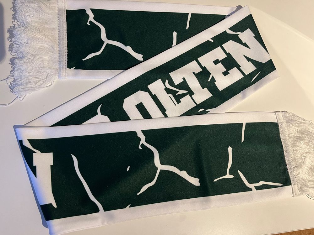EHC Olten Fan-Schal Polyester grün (Neu (gemäss Beschreibung)) in ...