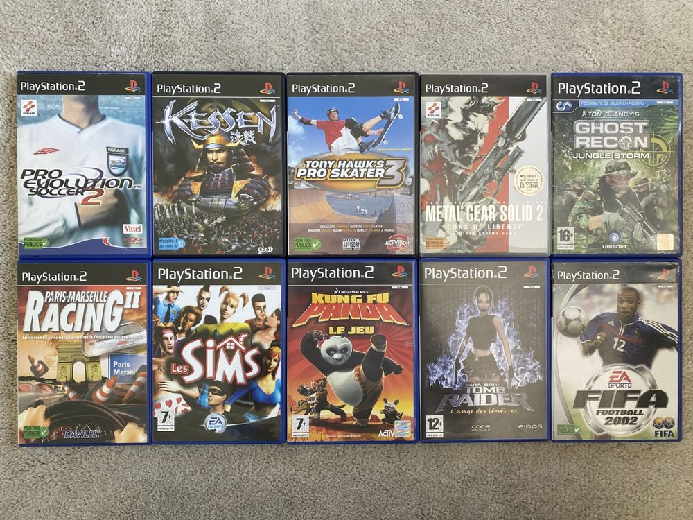 PS2 10x Games Set Bundle (Français) (Gebraucht) in Reichenbach i. K ...