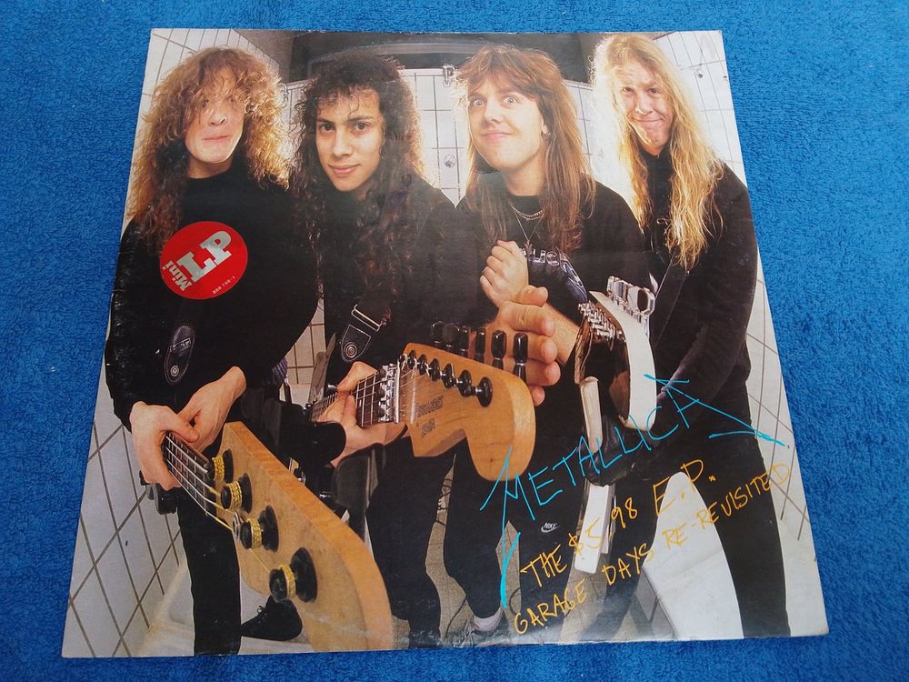 METALLICA - garage days 12" FIRST PRESS 1987 mercury (Gebraucht) in ...