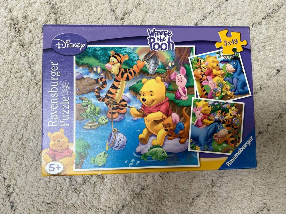 Disney Winnie the Pooh Puzzles 5+ (49×3 pc) (Gebraucht) in Düdingen für ...