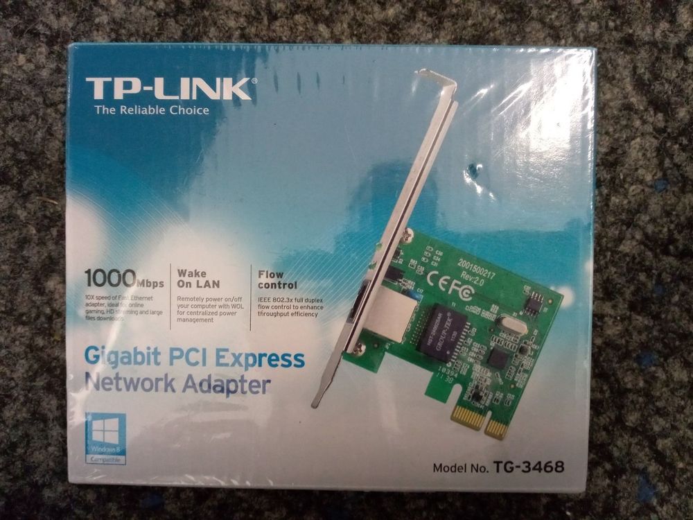 TP-Link Gigabit PCI Express Network Adapter (E) (Neu und ...