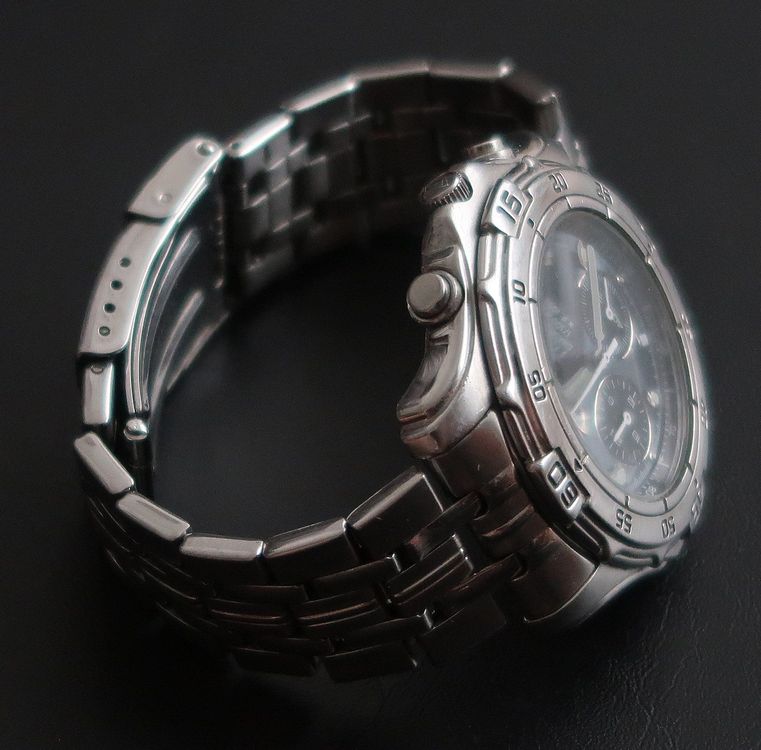 Festina Herrenuhr blau - Modele Depose 6503 - Chronograph (Gebraucht ...