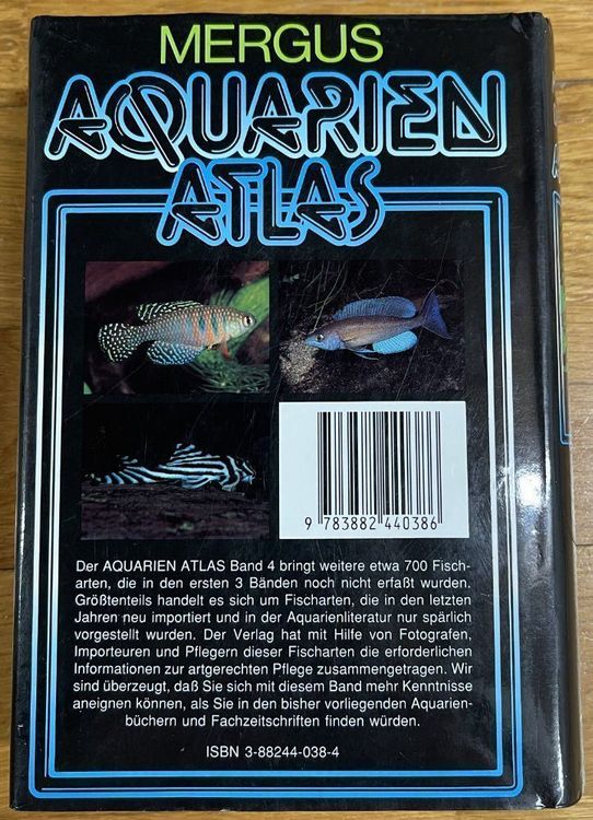 Mergus Aquarien Atlas Band 4 (Gebraucht) in Oetwil am See für CHF 25.9 ...