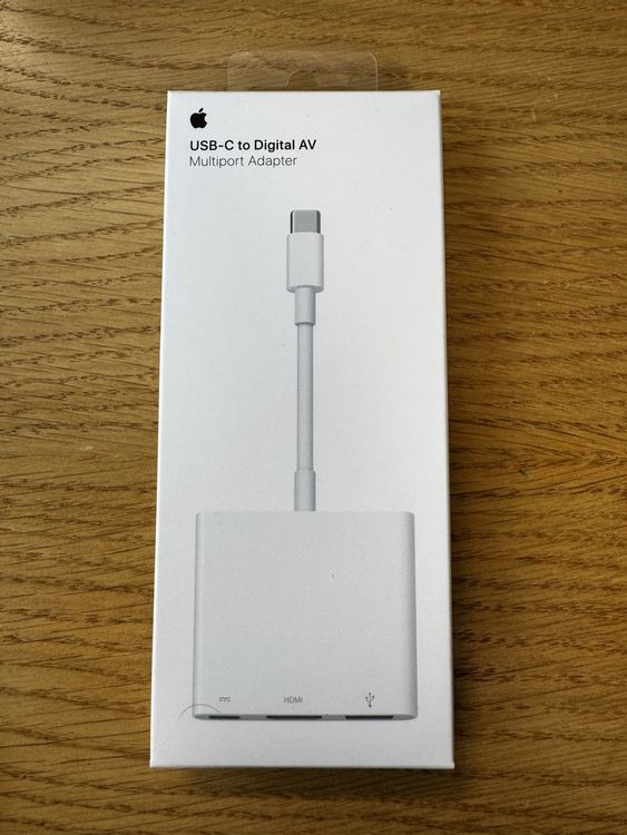 NEW! Apple Original New Hub USB-C HDMI USB A (Neu und originalverpackt ...
