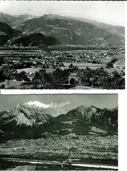 Maienfeld mit Falknis GR 2 AK 1947 + 1955 sehr gut erhalten (Neu (gemäss Beschreibung)) in ...