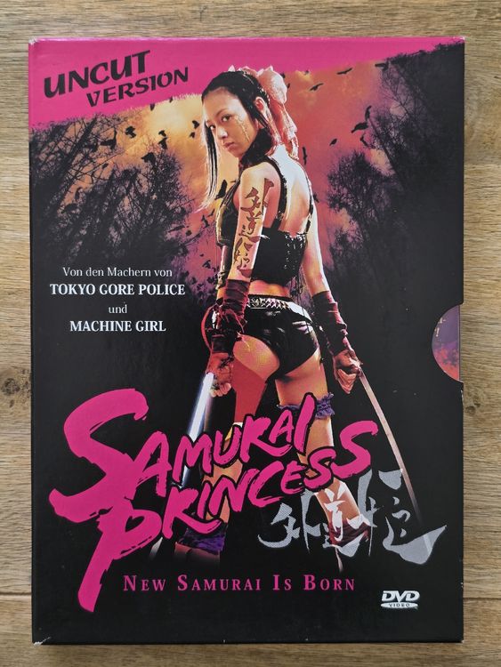 Samurai Princess DVD,Uncut Version,Rarität limitiert 2000stk (Gebraucht ...