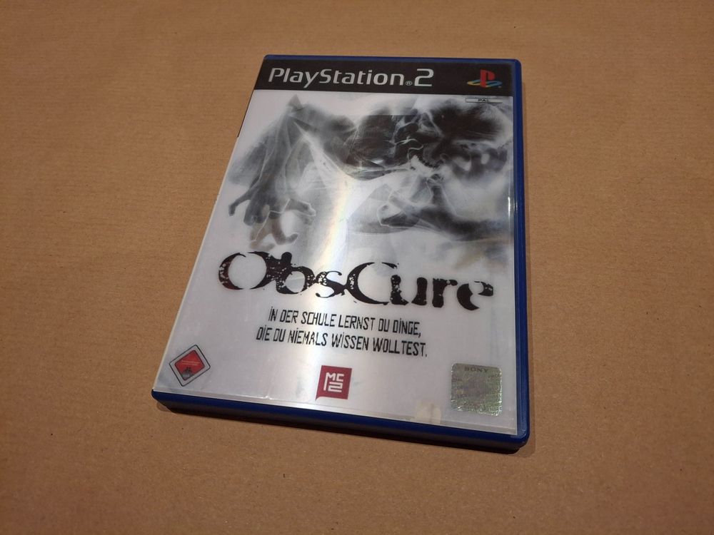 Obscure - Special Edition Hologramm Cover - PS2 (Gebraucht) in ...