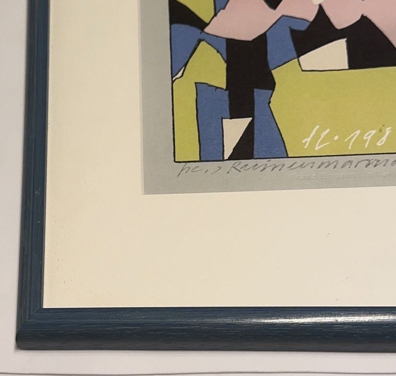 Franz Eggenschwiler FARBHOLZSCHNITT 1989 (Gebraucht) in Zürich für CHF 15 – mit Lieferung auf ...