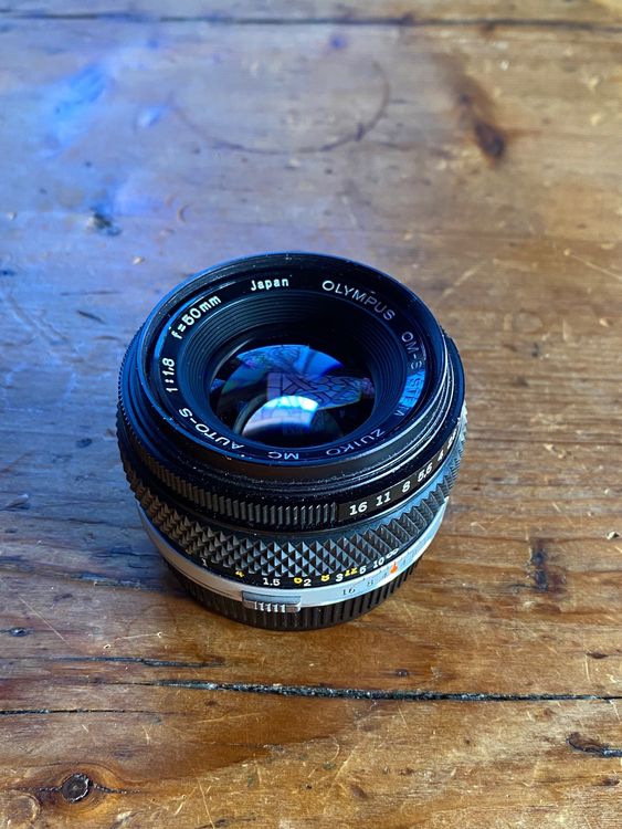 Sharf Olympus OM 50mm f1.8 MC | Kaufen auf Ricardo
