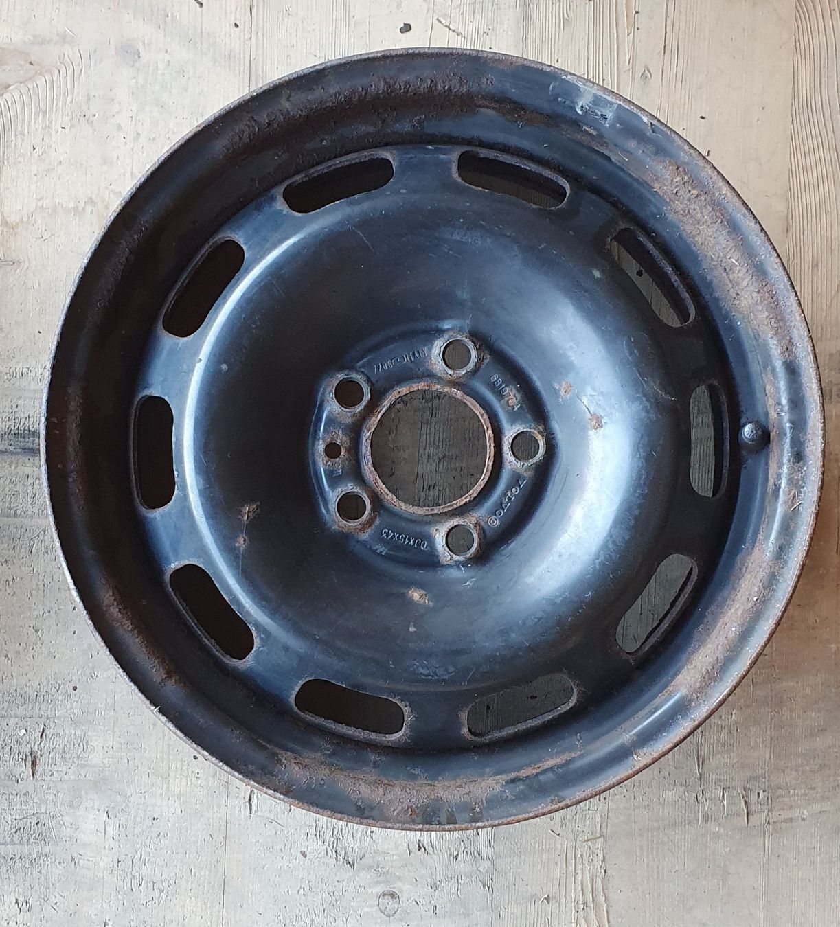 Volvo Stahlfelgen 850, V70 Typ 1 , 4 Stück, 15 Zoll (Gebraucht) in ...