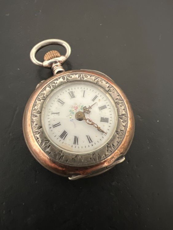 Antike Taschenuhr echt Silber 32 mm (Gebraucht) in Pfeffingen für CHF 23 – mit Lieferung auf ...