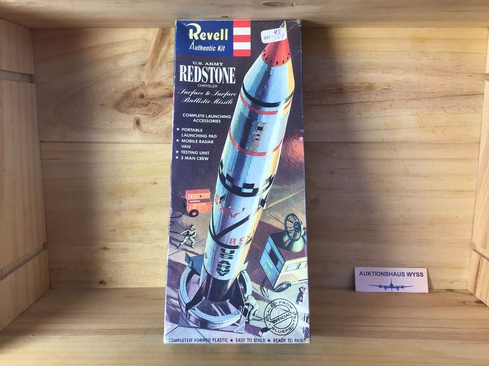 Revell _ Modellbausatz __ Rakete US Army Redstone __ 1:110 (Gebraucht ...