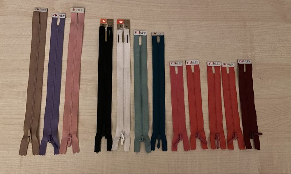 12 Stk. RIRI Reissverschlüsse NEU nie benutzt (Neu und originalverpackt ...