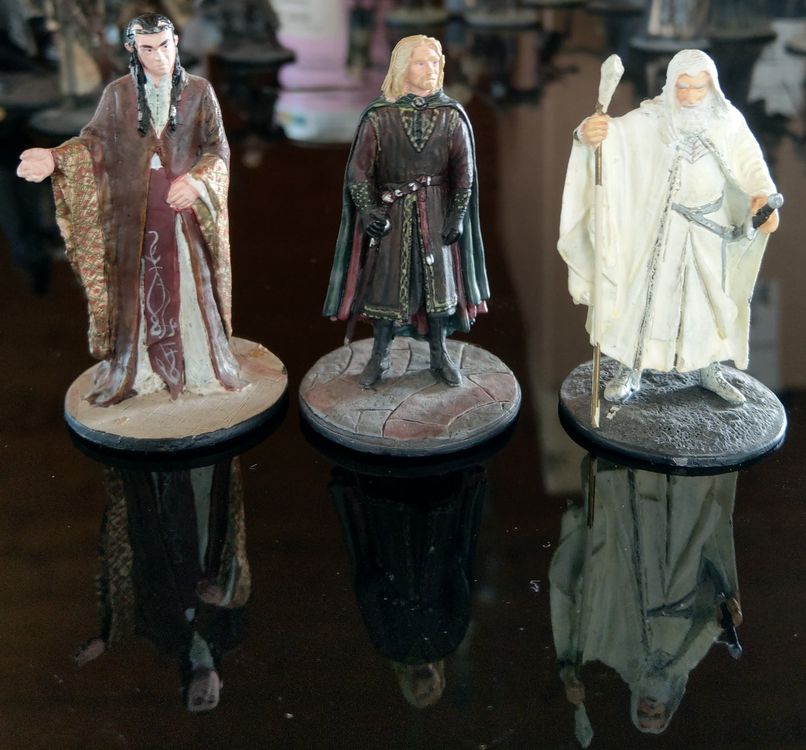 DHDR DeAgostini (Elrond, Theoden, Gandalf der Weisse) Figure | Acheter ...