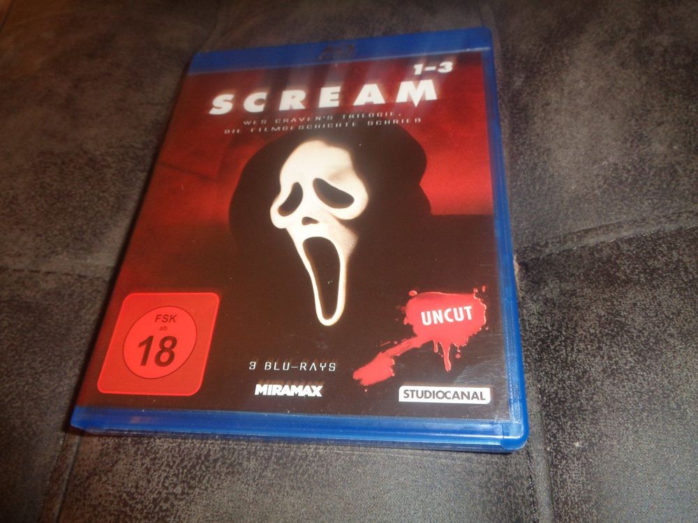 Scream 1-3 Trilogie BLU-RAY | Kaufen auf Ricardo