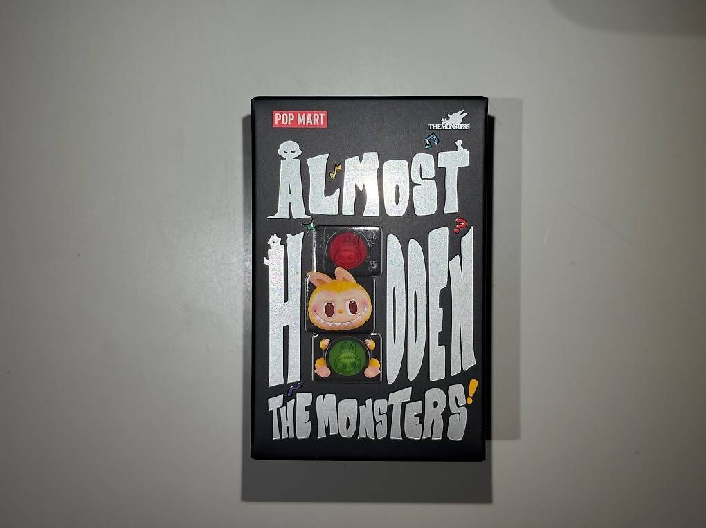 Labubu Almost Hidden The Monster SPRAY CAN (Nuovo e nell'imballaggio ...