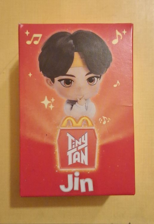 Figurine TinyTan Jin McDonald's - Collector K-Pop (Neuf avec emballage d'origine) à Genève pour ...