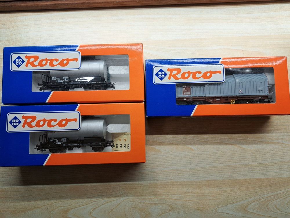 3 Roco Güterwagen, neu | Kaufen auf Ricardo